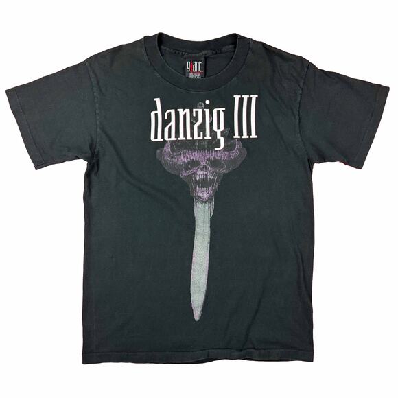 Vintage | Shirts | 992 9s Danzig 3 Iii How The Gods Kill Misfits Horror Rock Band Tshirt Large ...